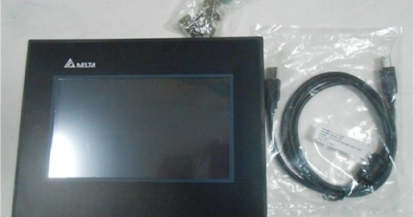 7 Inch 800x480 HMI Delta DOP-B07S411K New with USB program download Cable