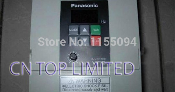 AVF200-0222 Panasonic VFD input 1 Ph 220V 10A 2.2KW 400Hz for Textile ...