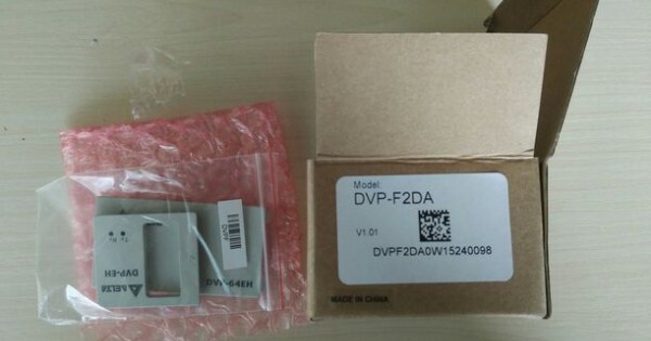 Delta PLC EH series extension card DVP-F2DA 12 bit 0-10v 4-20mA 5 PIN G ...